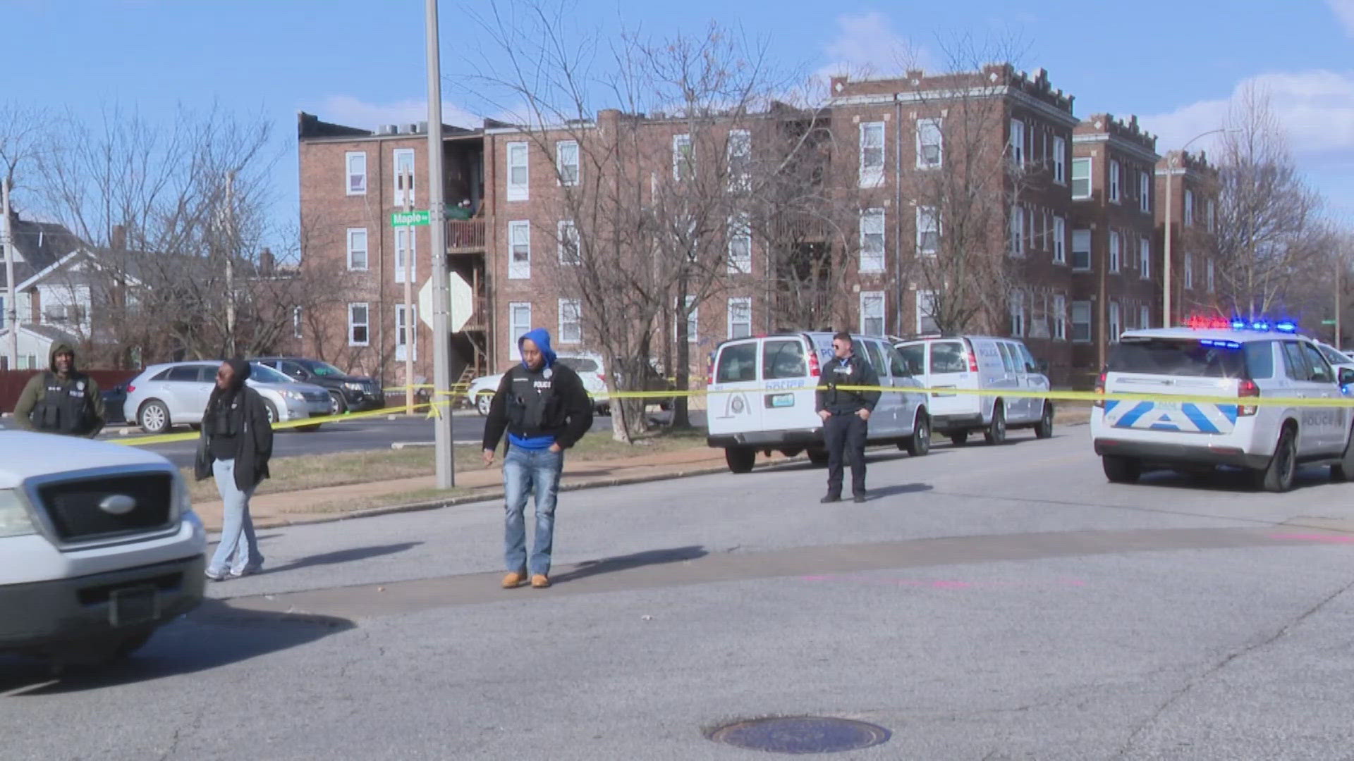 2 killed in double shooting in St. Louis' West End