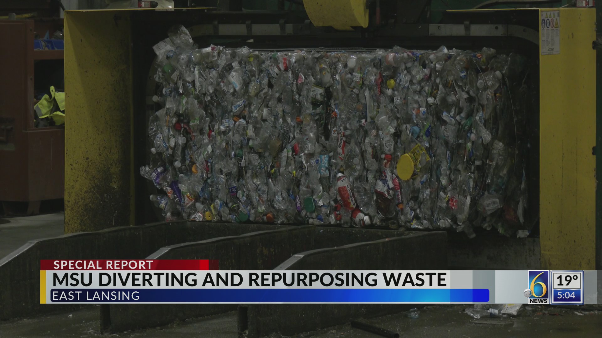 MSU diverting and repurposing waste