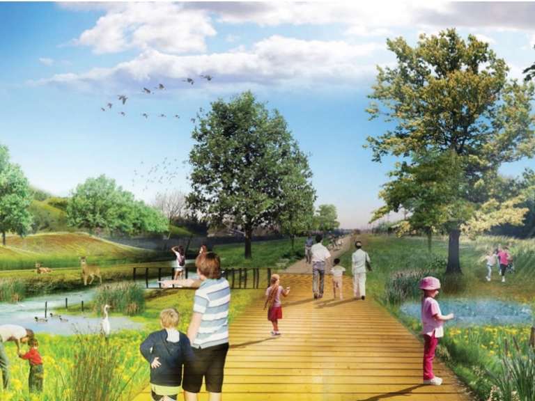 New Iron Horse Trail Park phase 1 to open in Dublin