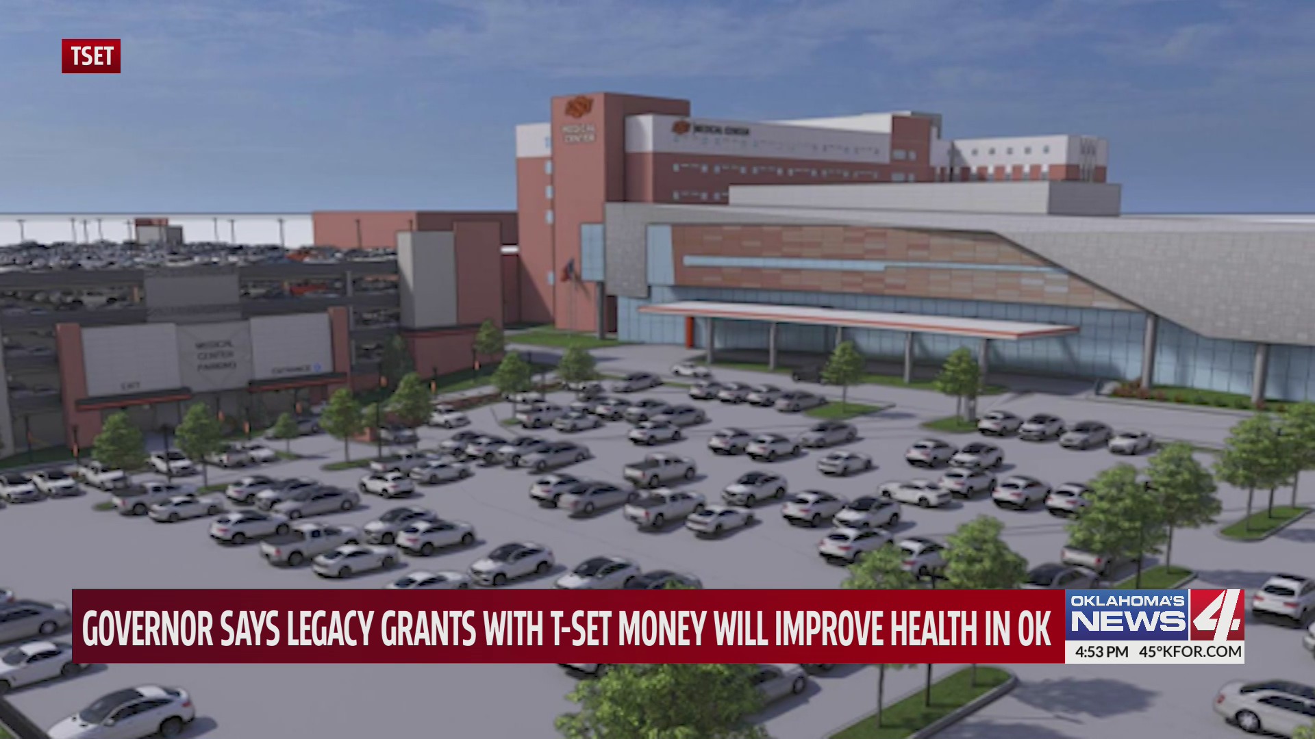 Governor says legacy grants with T-SET money will improve health in OK