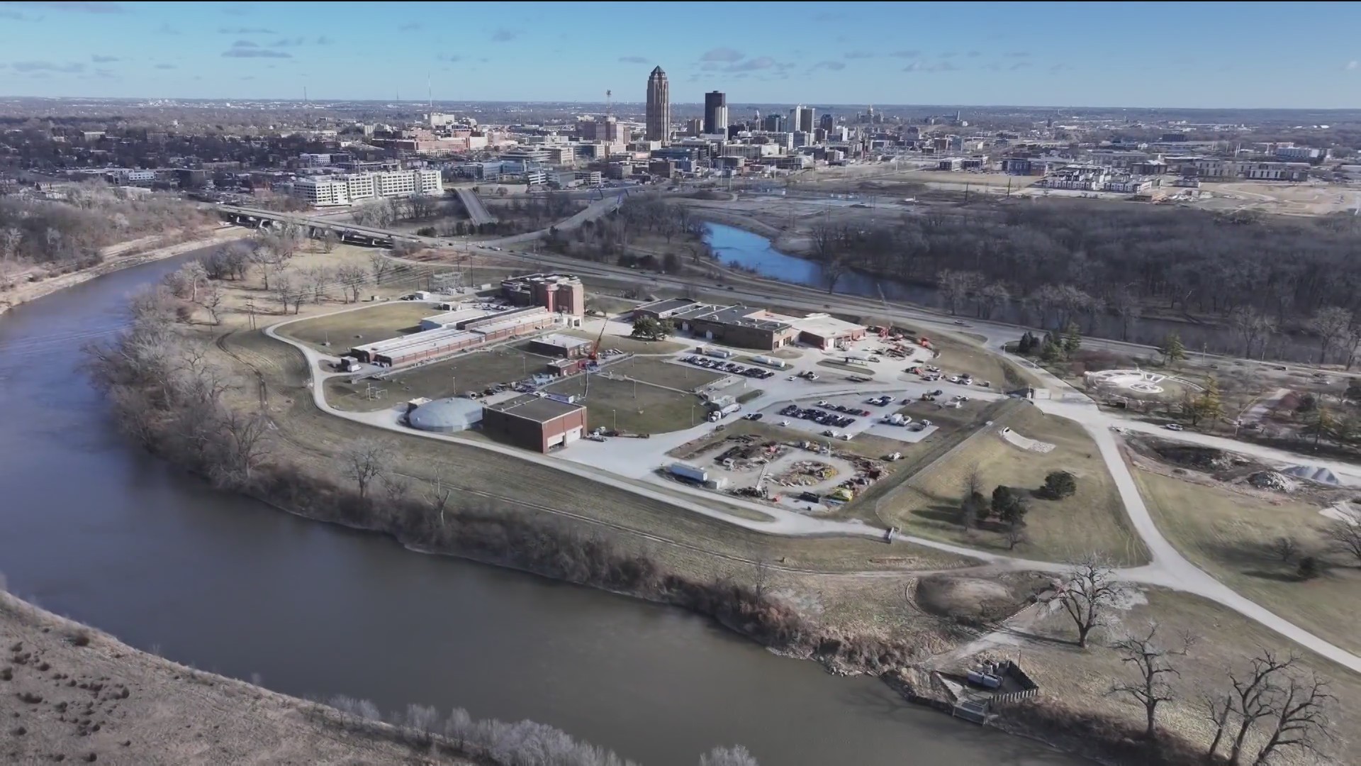 Warm weather and lack of frost partly why there's high nitrate levels ...