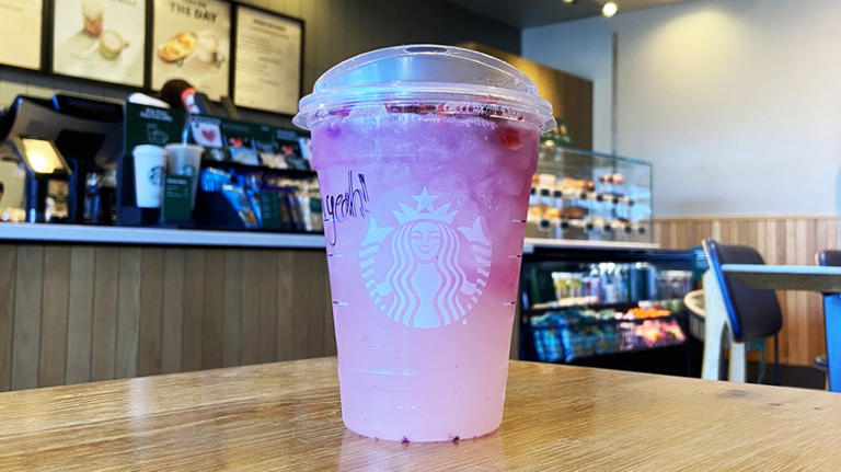 Review: Starbucks Mr Beast Cannon Ball drink makes a colorful splash