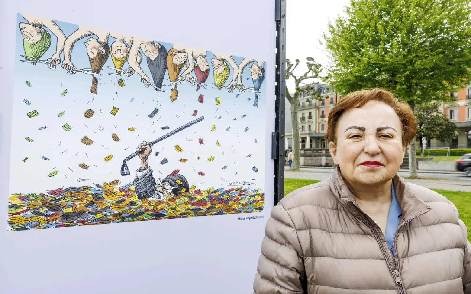 Nobel winner Ebadi suggests 'targeted' US action against Iran's leaders