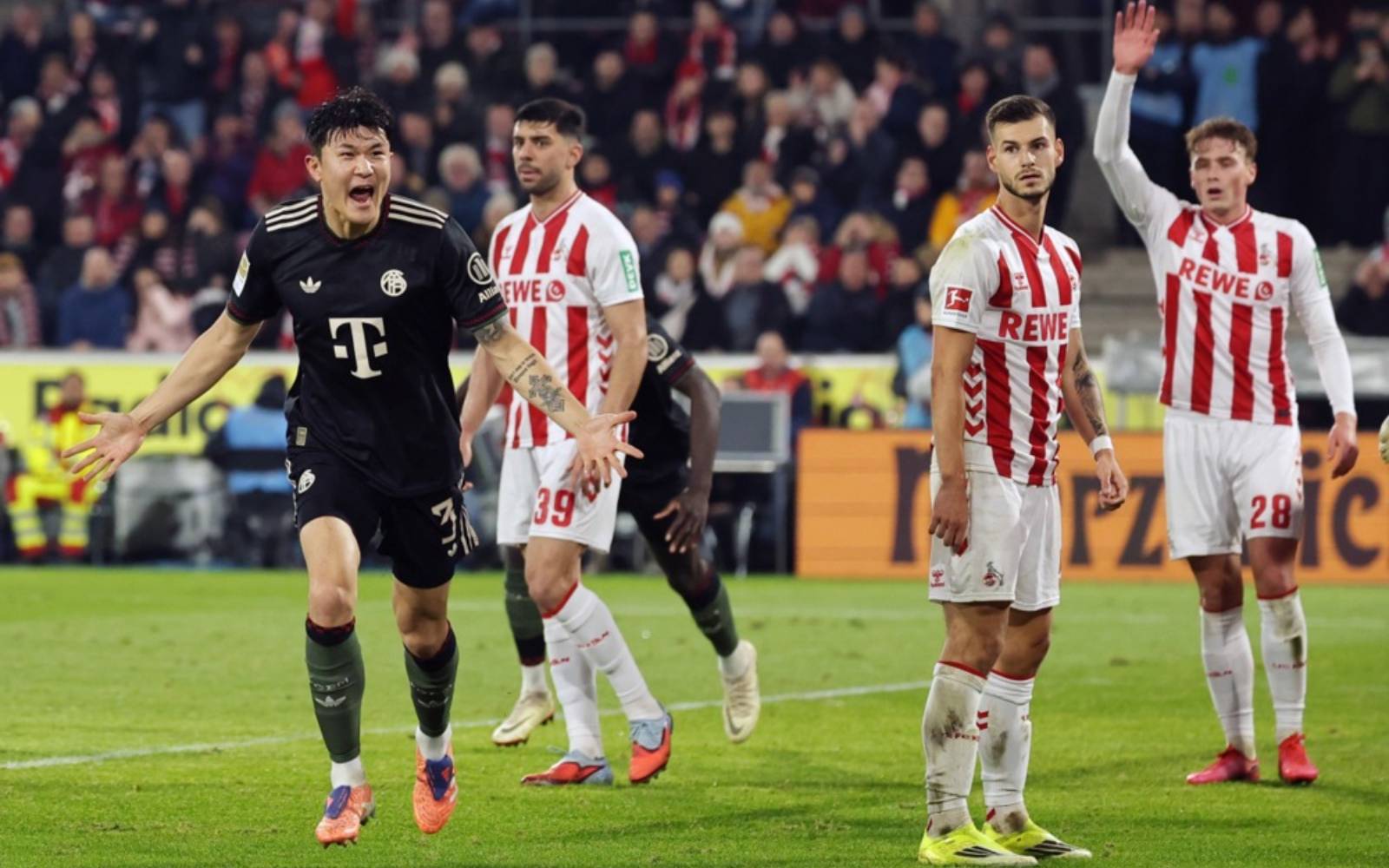 Bayern beat Cologne 3-1 to set Bundesliga record at halfway mark