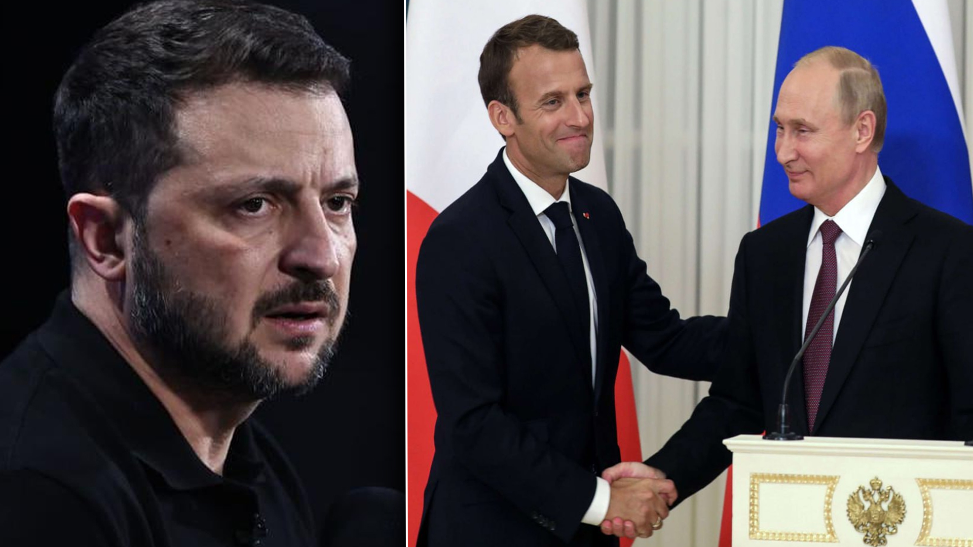 Europe Betrays Zelensky For Putin? Macron’s France’s SHOCKING Putin ...