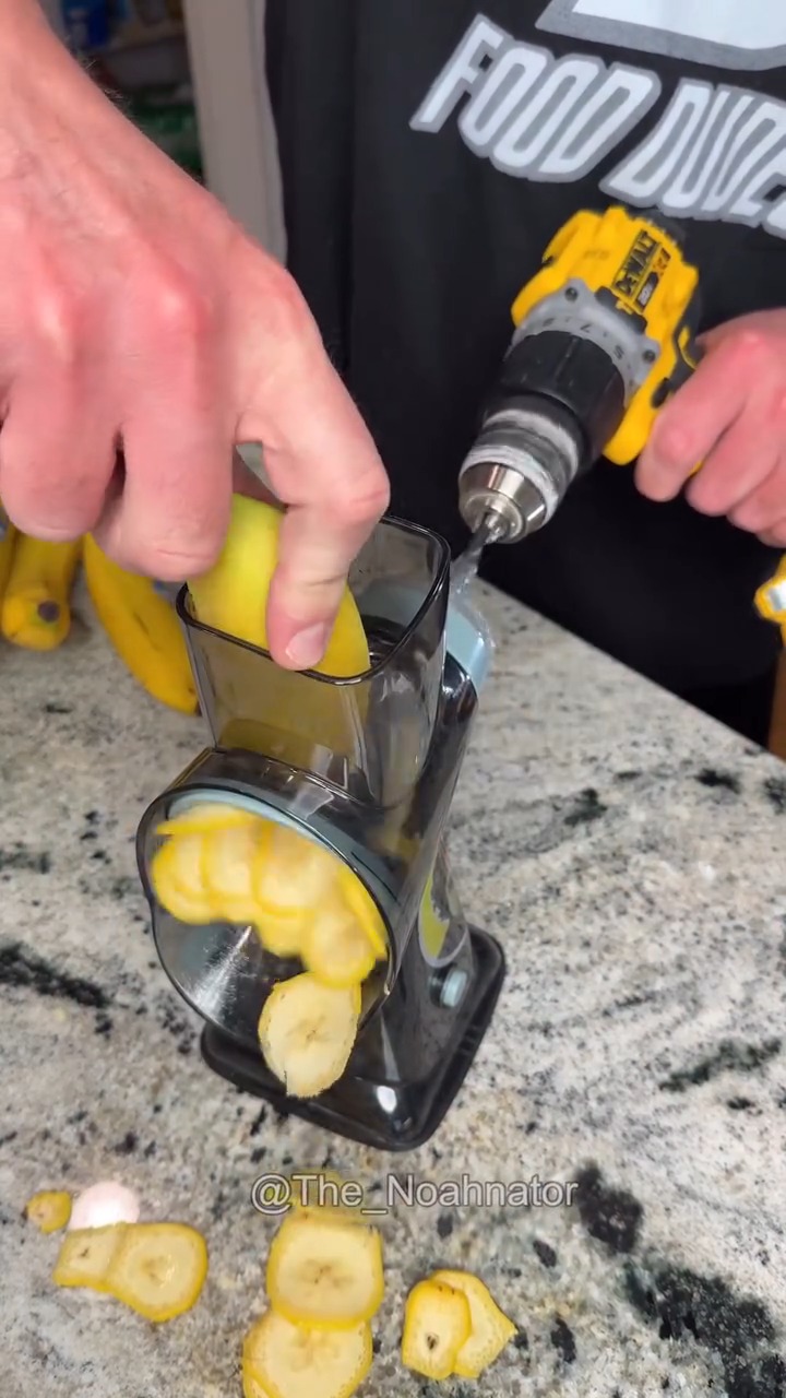 Banana vs cheese grater