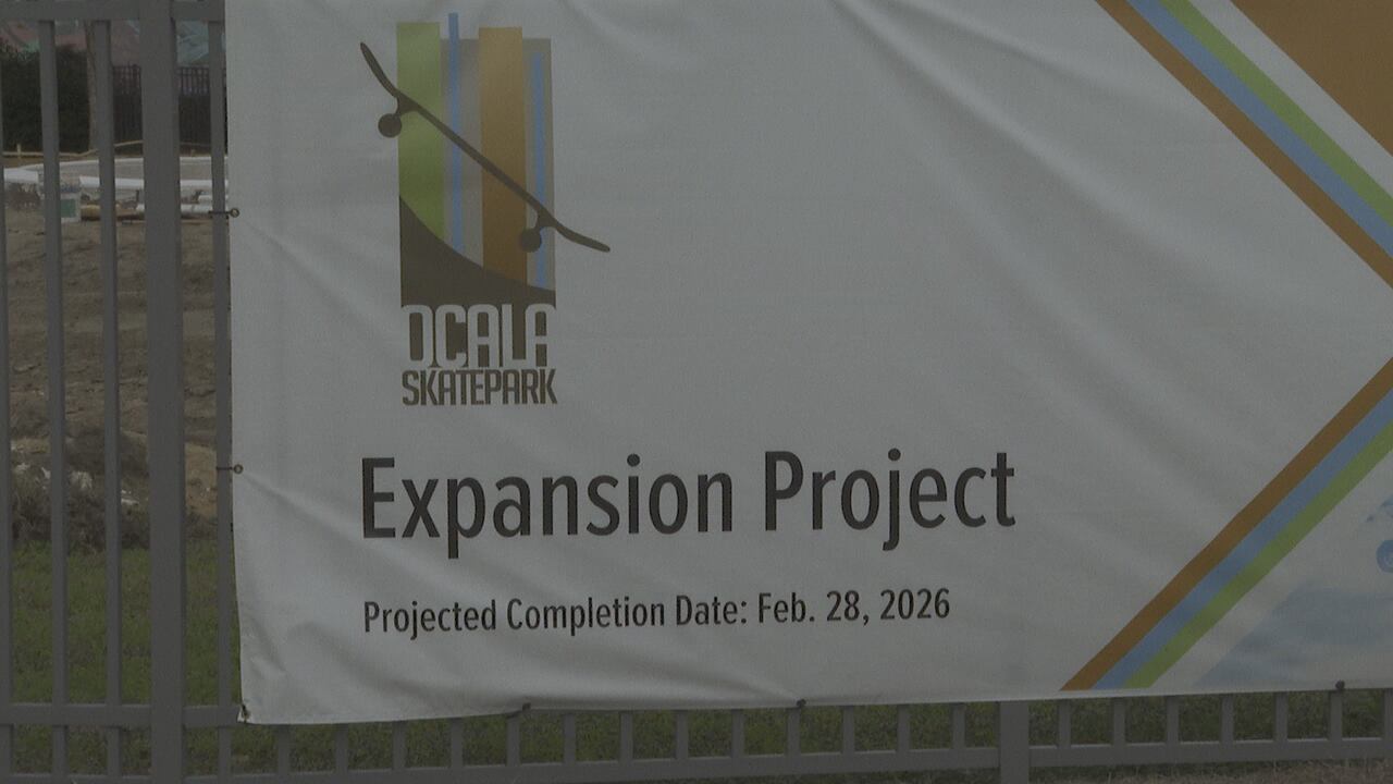 Local skaters are eager as Ocala Skate Park expansion nears completion