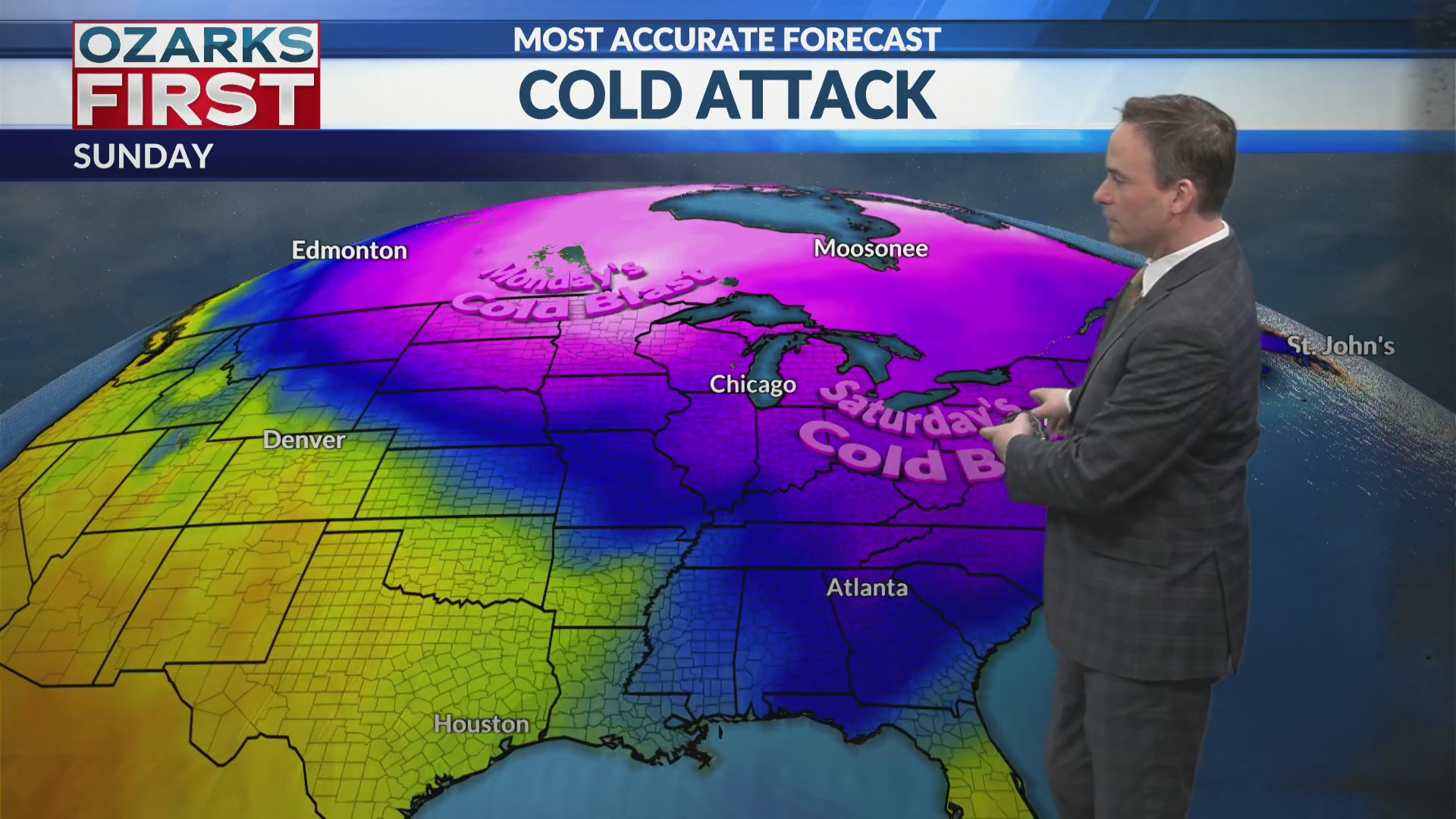 Winter cold returns, and it's set to get even colder this weekend