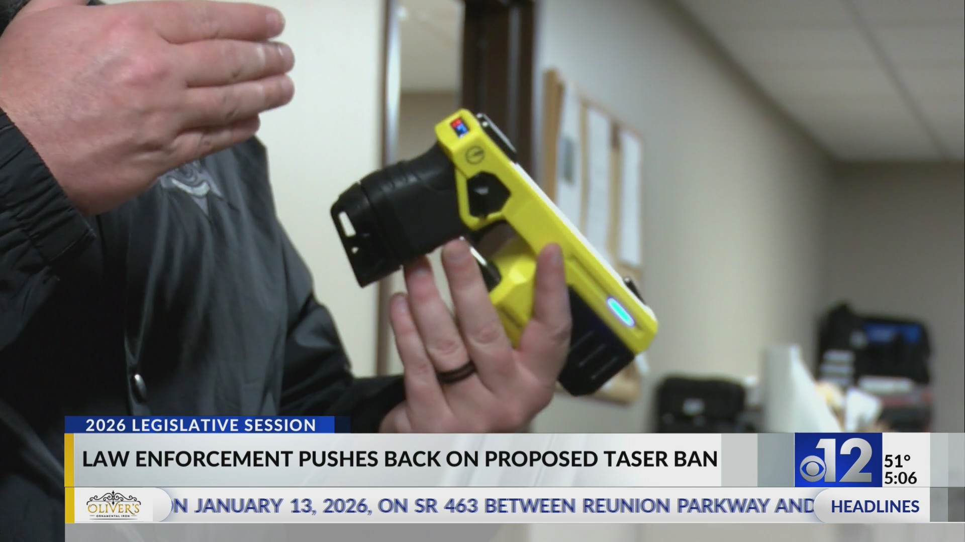 Proposed taser ban sparks concern among Mississippi officers