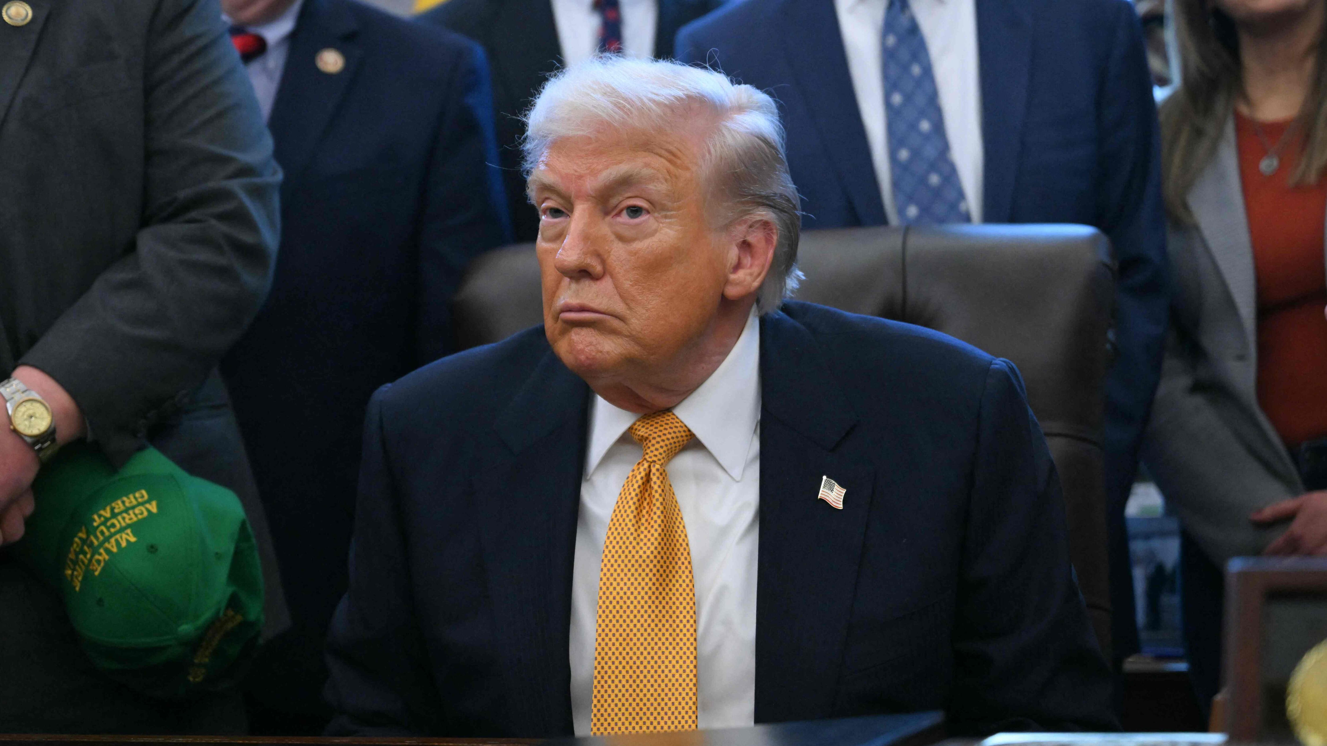 President Donald Trump says killings halted, rules out military ...