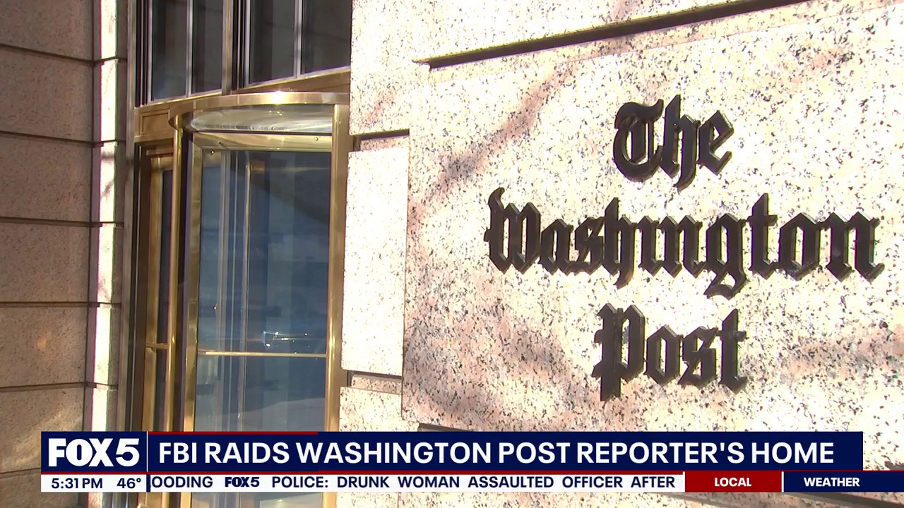 FBI raids Washington Post reporter's home in connection to classified ...