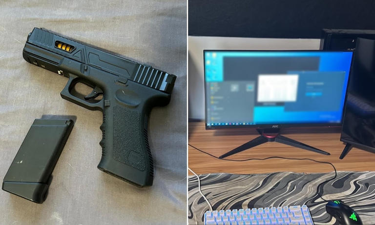 Australian teenager is accused of triggering US mass shooting panic ...