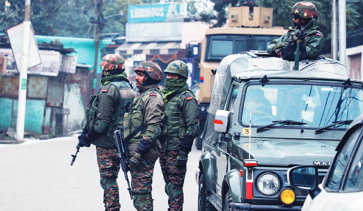 Union home secretary chairs security review meeting in Jammu