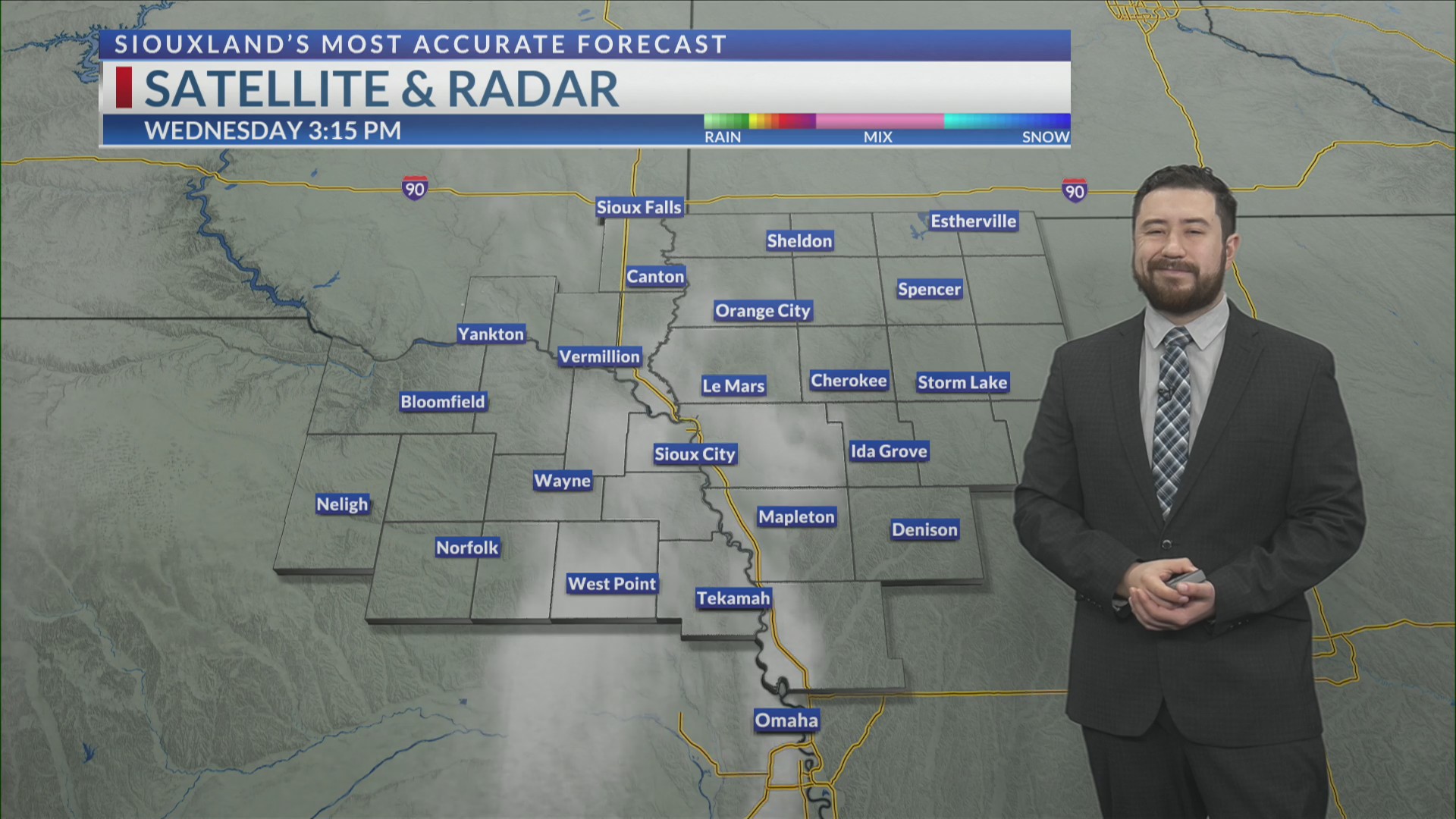 Your afternoon forecast with Victor Perez - 1/14/2026