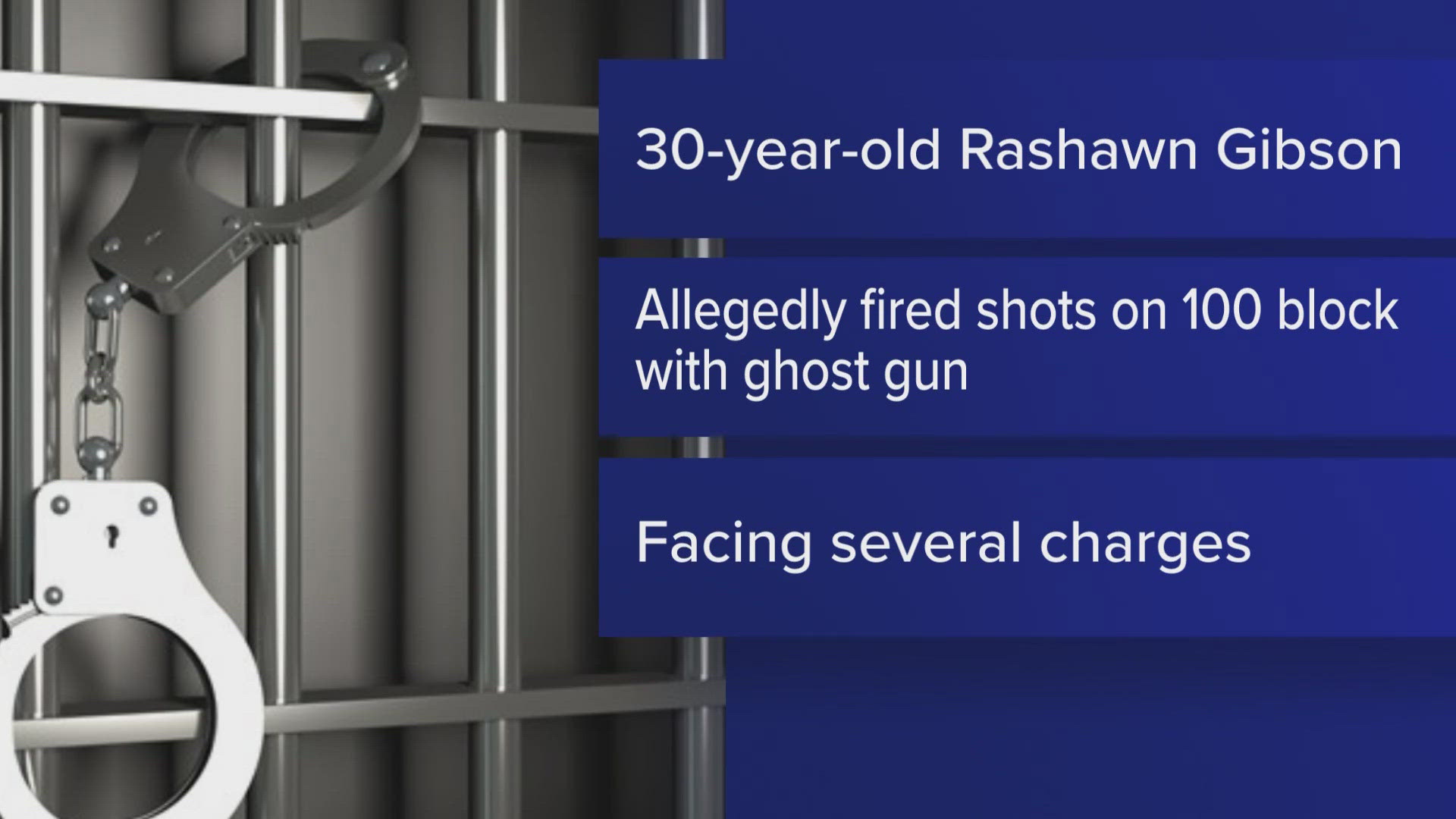 Man arrested after shots fired on Best Street