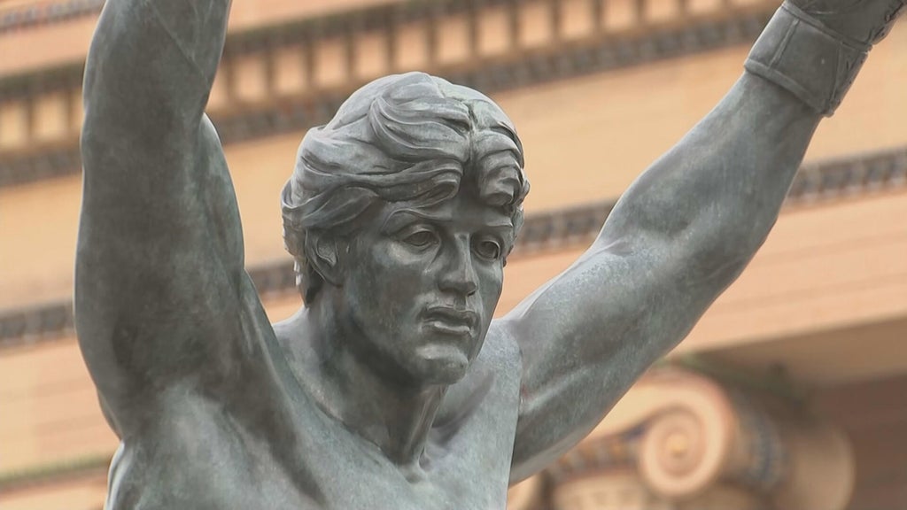 Iconic Rocky statue gets permanent new home atop Philadelphia Art ...