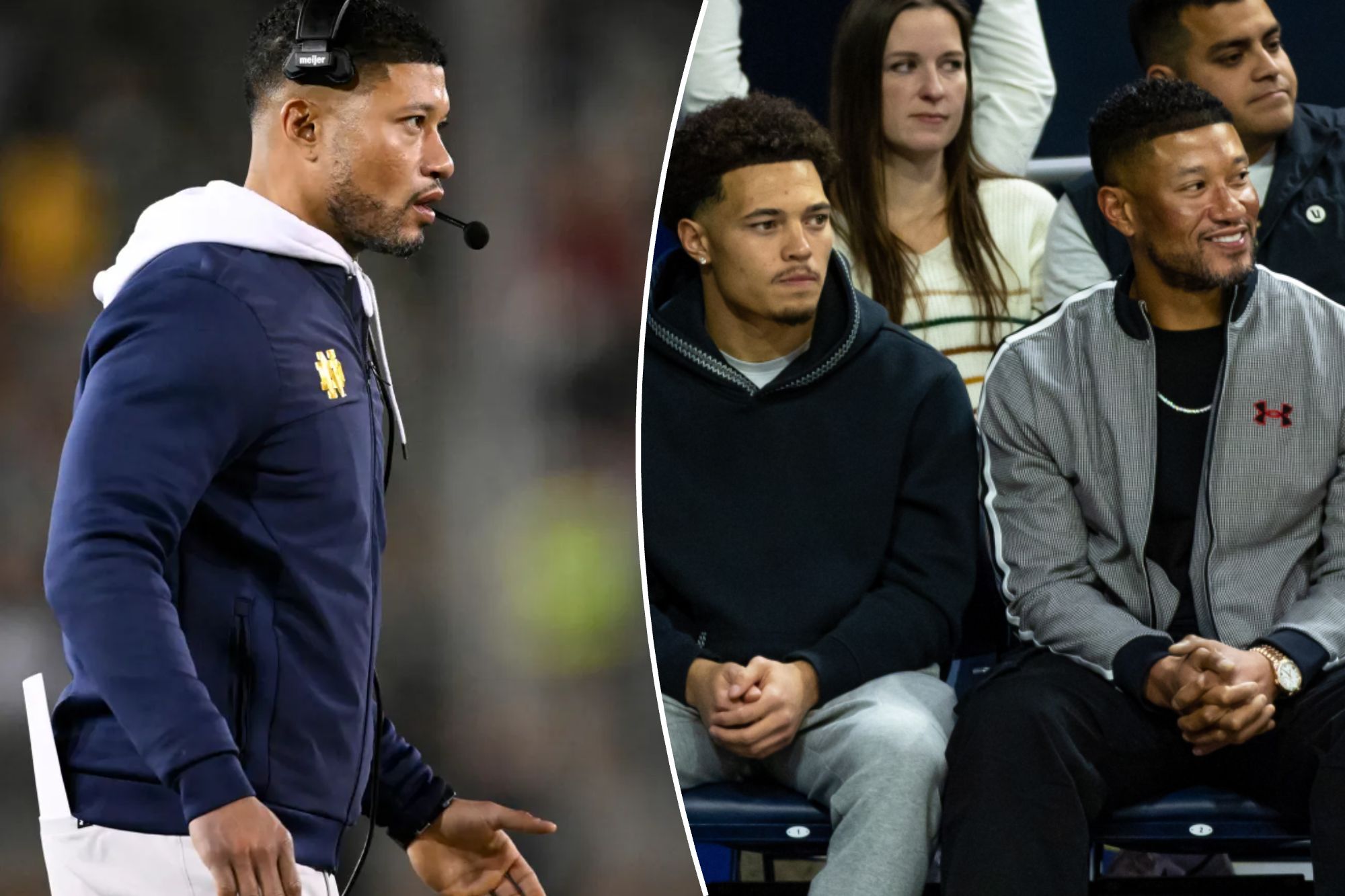 Marcus Freeman rips media for dragging family 'through the mud' as he ...