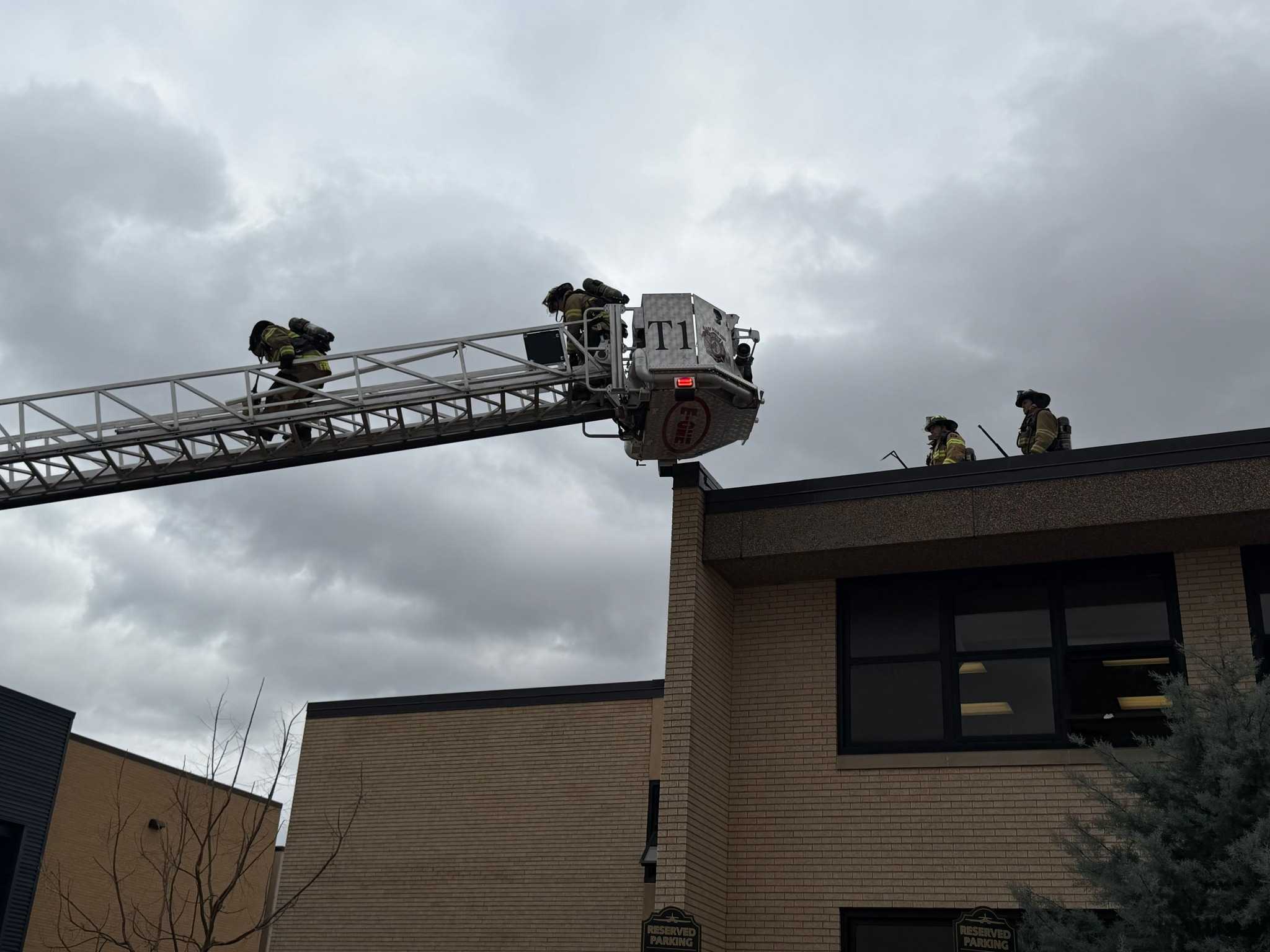 Students evacuated from Midwest City Middle School after fire alarm, smoke