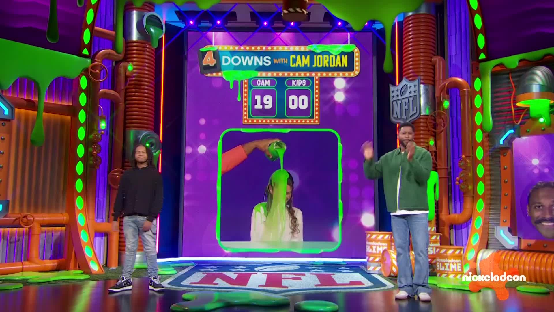 NFL Latino youth honors nominee announcement 'NFL Slimetime'
