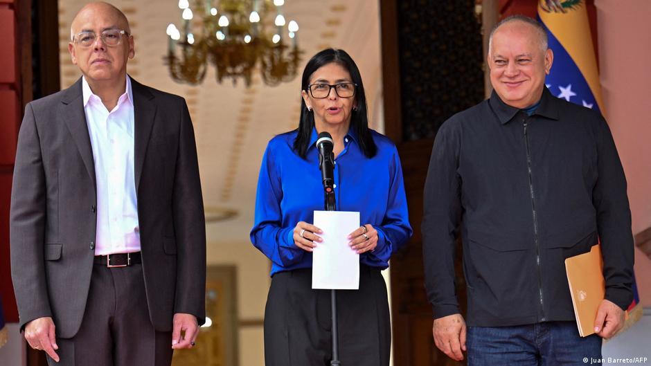 Trump hails call with Venezuela's 'terrific' interim leader