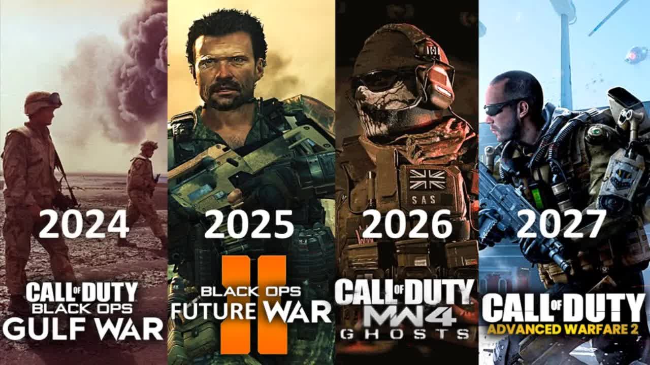 The NEXT 4 Call of Duty’s line-up revealed (Black Ops 6, BO7, Modern ...