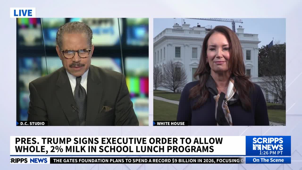 Agriculture Secretary Brooke Rollins explains new rules for milk in ...