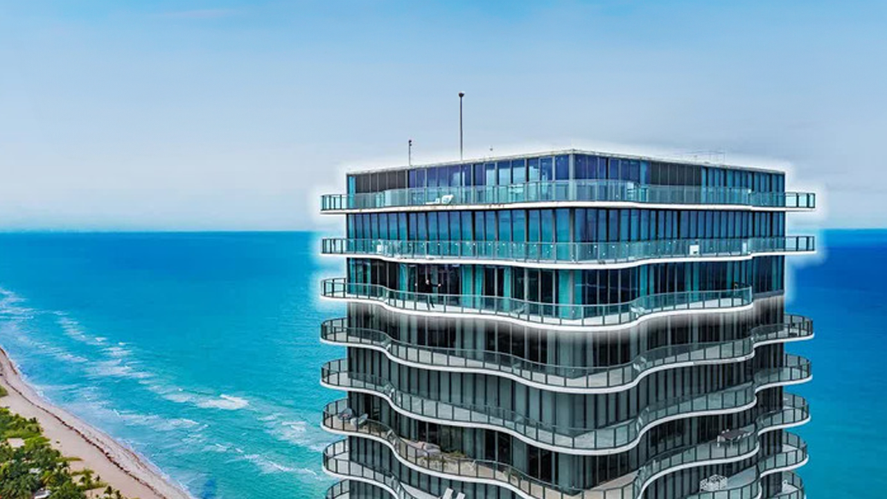 Inside a $25.5M three-level Miami oceanfront penthouse