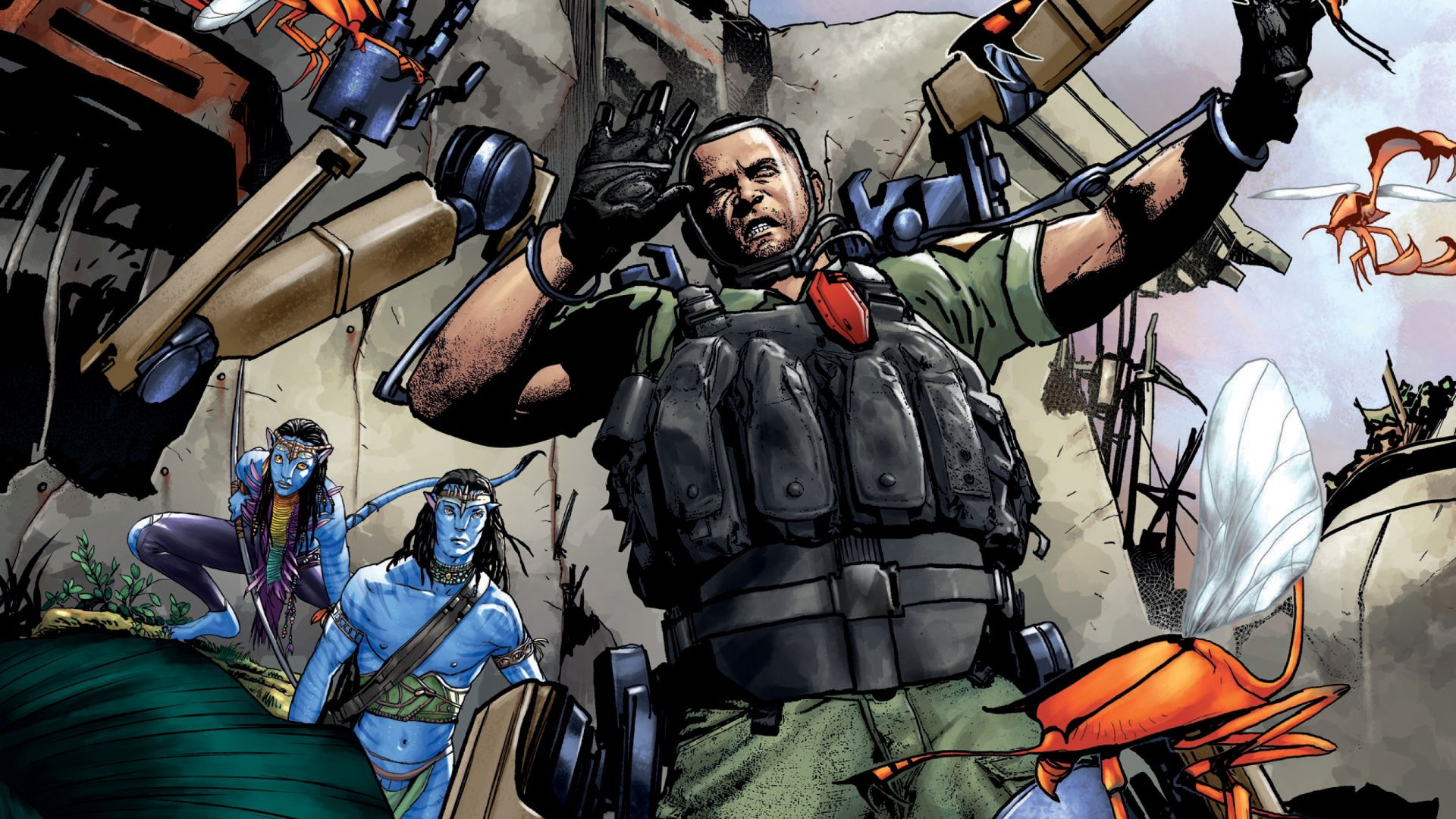 Ya conocemos al nuevo villano de 'Avatar 4' y a uno de los nuevos na'vi ...