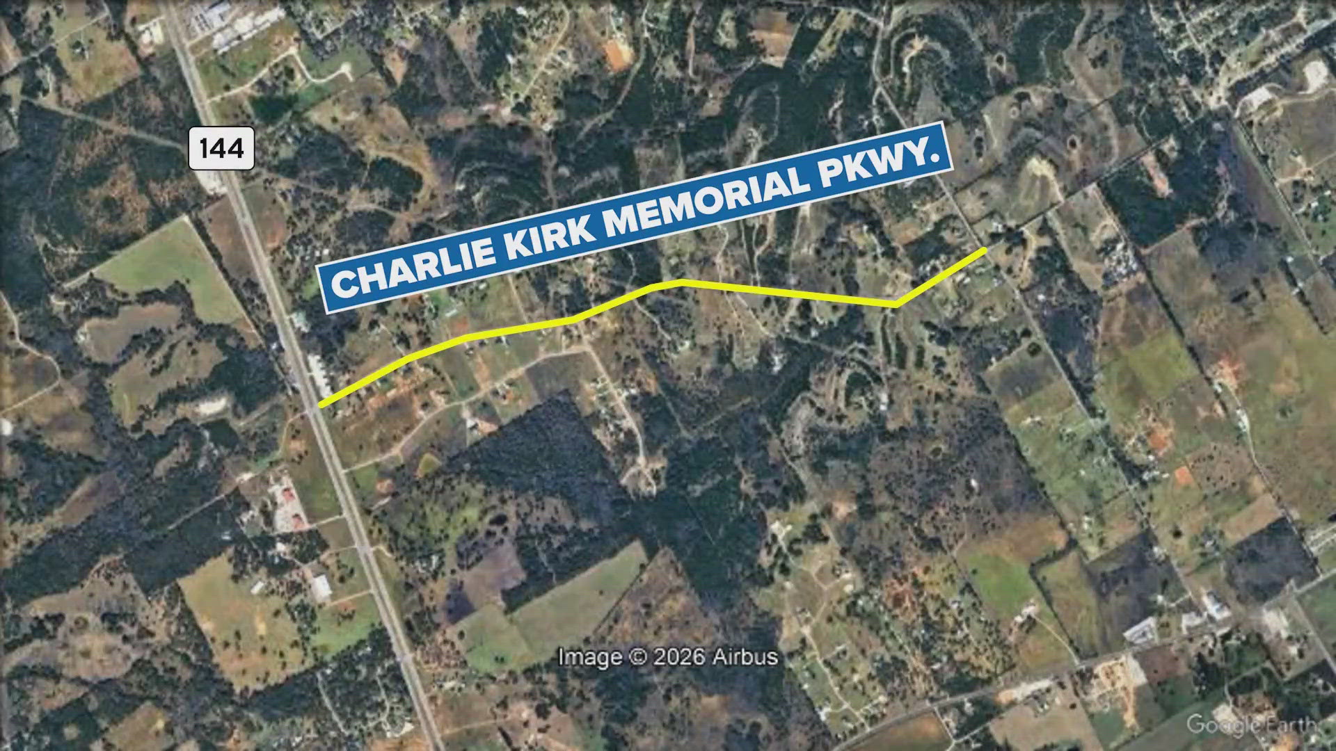 Road to be renamed after Charlie Kirk in North Texas