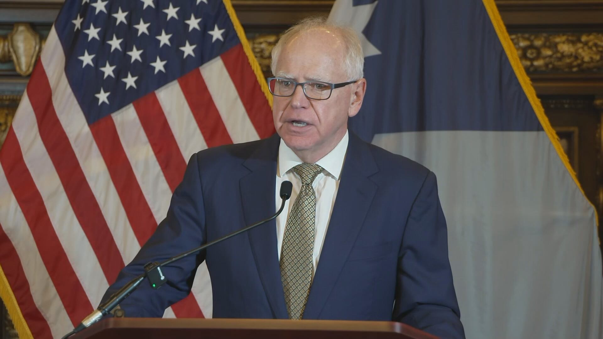 Live @ 7: Gov. Tim Walz to address ongoing federal presence in state