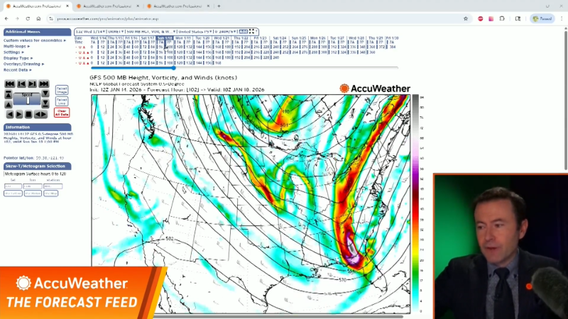 Potential for snow on the upswing as arctic air moves in