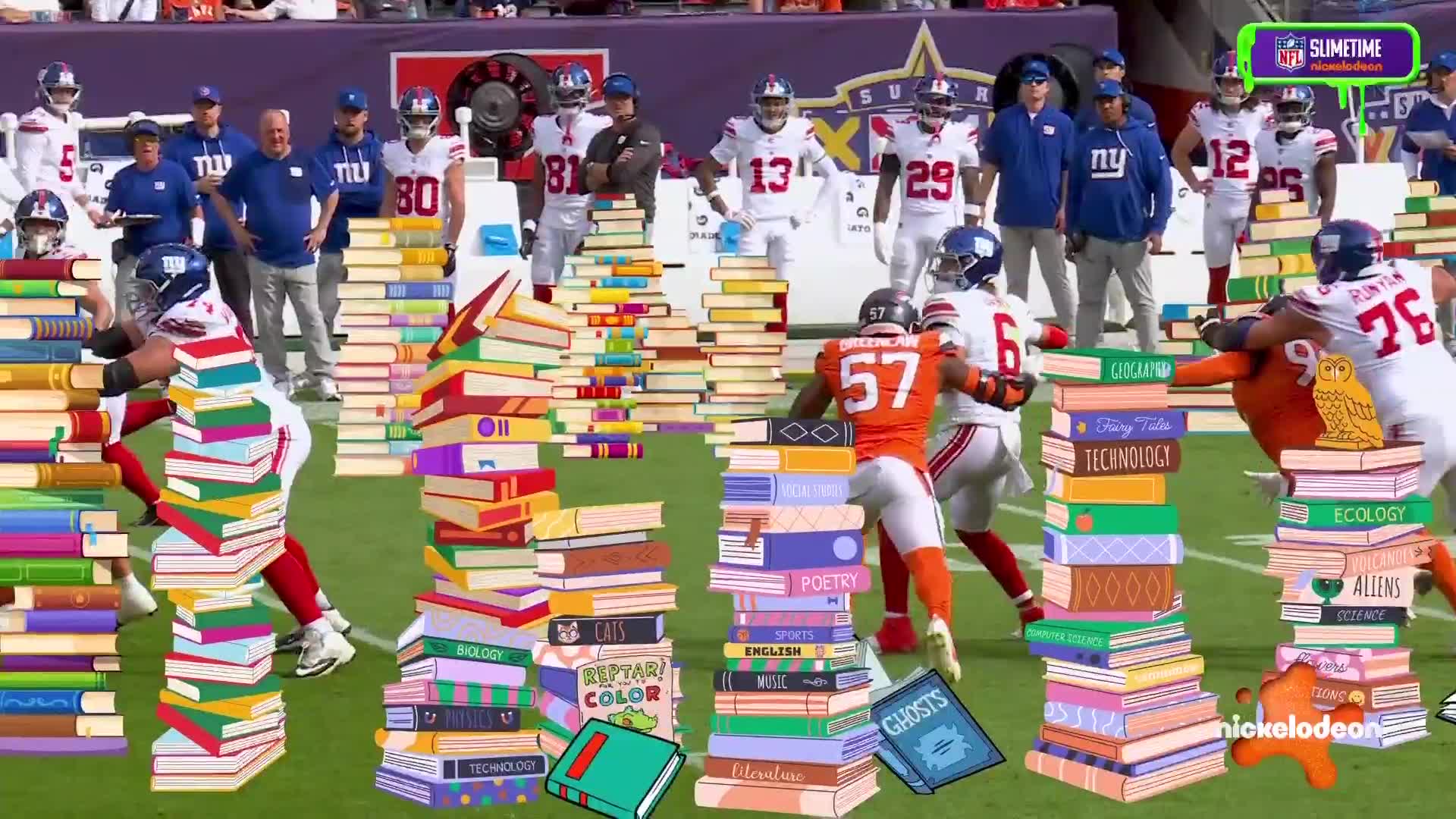 Mia knows the pros: Wild Card Weekend 'NFL Slimetime'