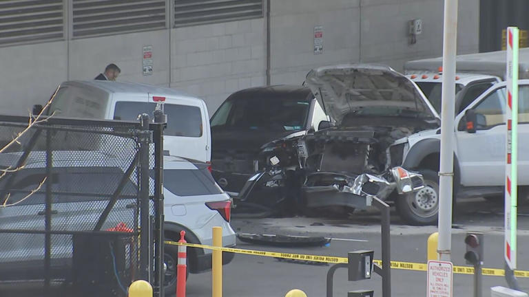 Person seriously injured after striking multiple cars in Boston