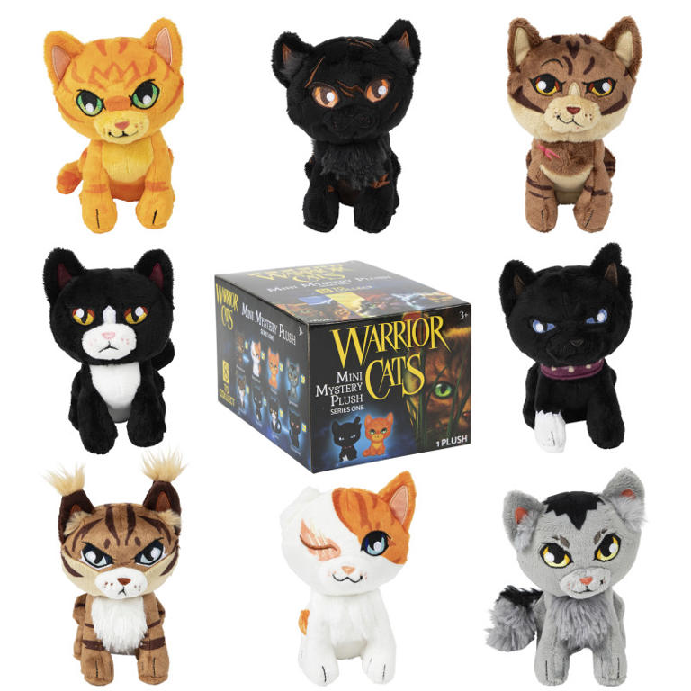 From page to plush: Beloved 'Warrior Cats' characters get the toy treatment