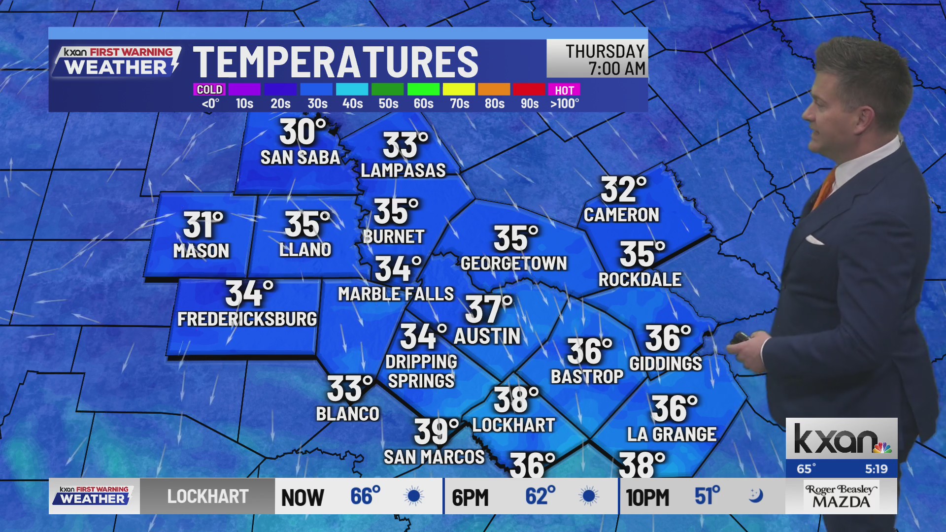 Colder tonight with big temperature swings ahead | KXAN forecast (Jan. 14)