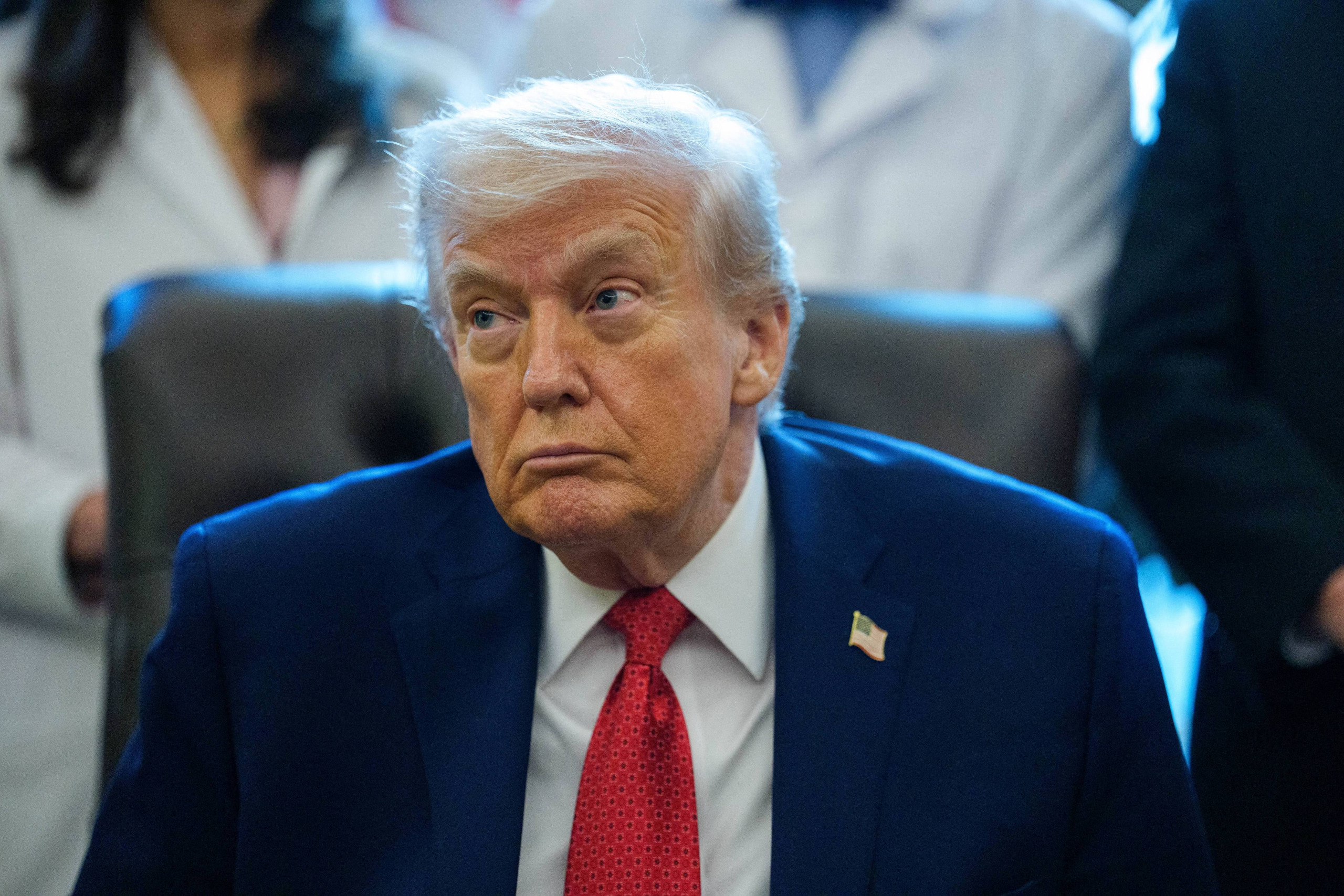 Trump blows off exercise