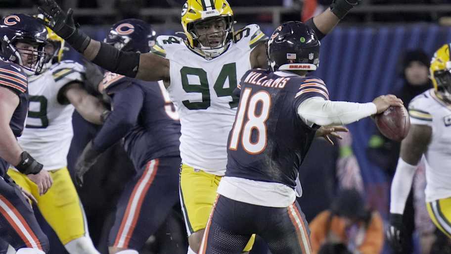 Caleb Williams joined elite NFL playoff company in wild card win