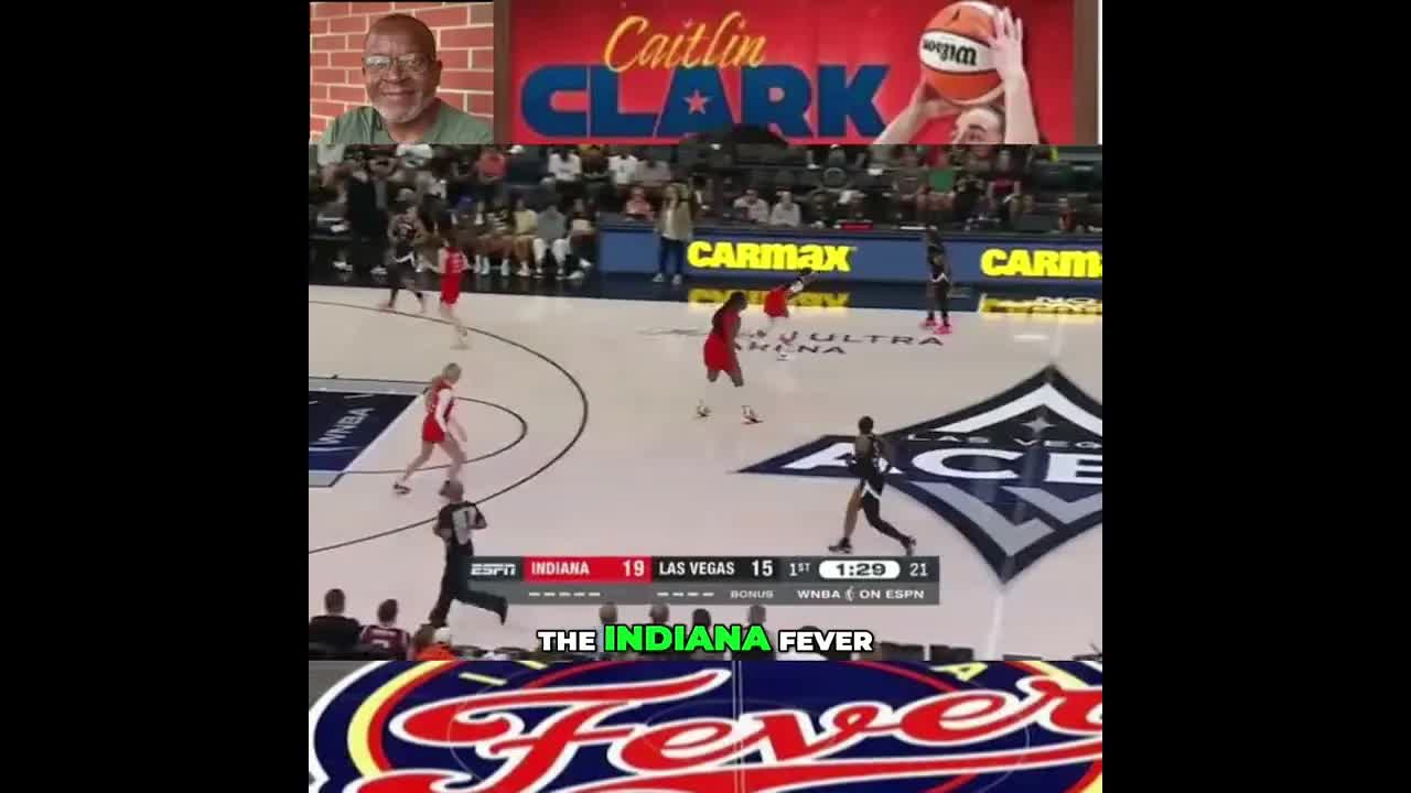 Caitlin Clark's amazing 3-pointer & assists! #shorts