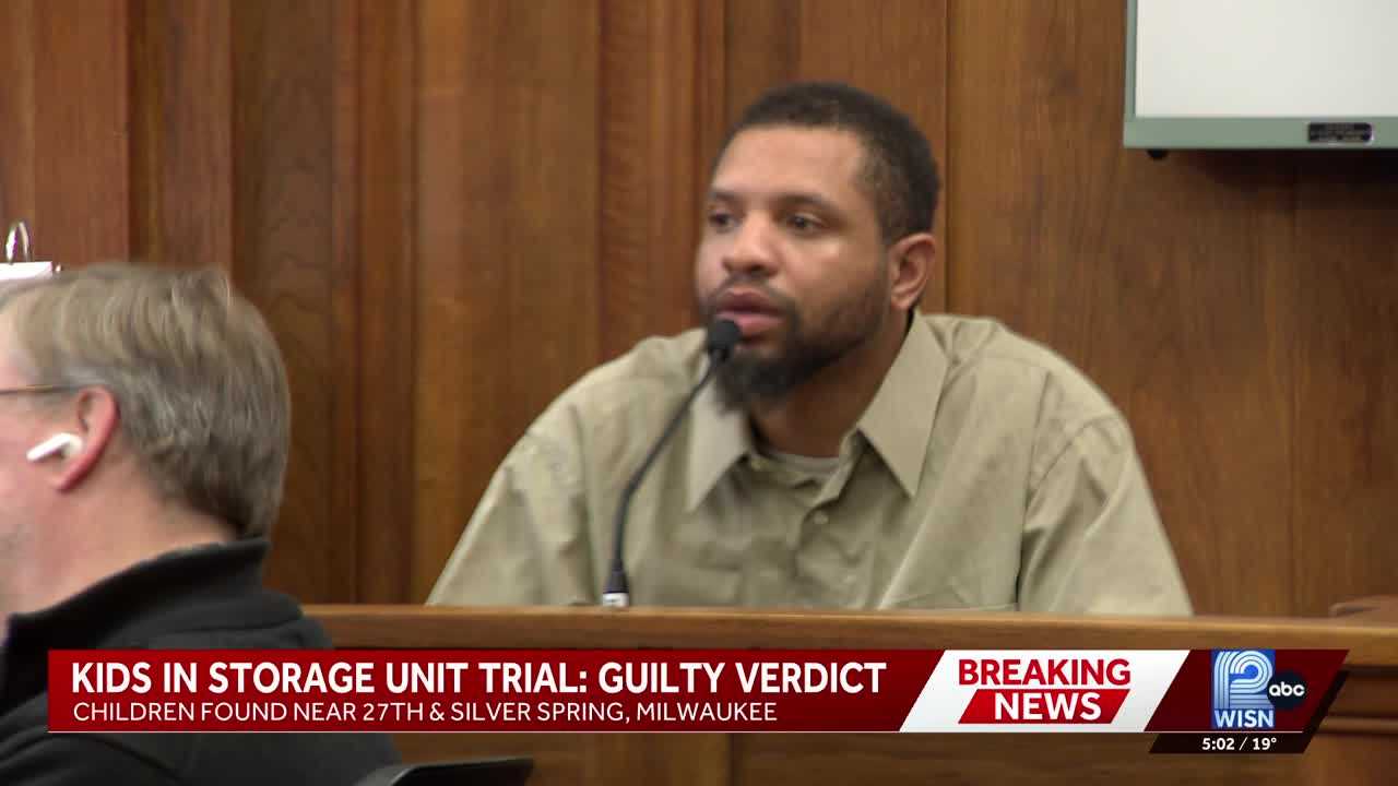 Kids locked in storage room: Jury finds Milwaukee father guilty