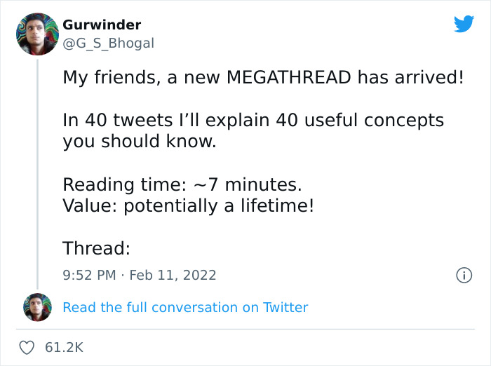 Twitter user explains 37 concepts everyone should know to understand ...