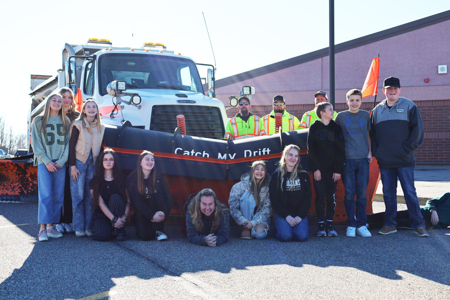Local middle school wins competition to name an ITD snowplow