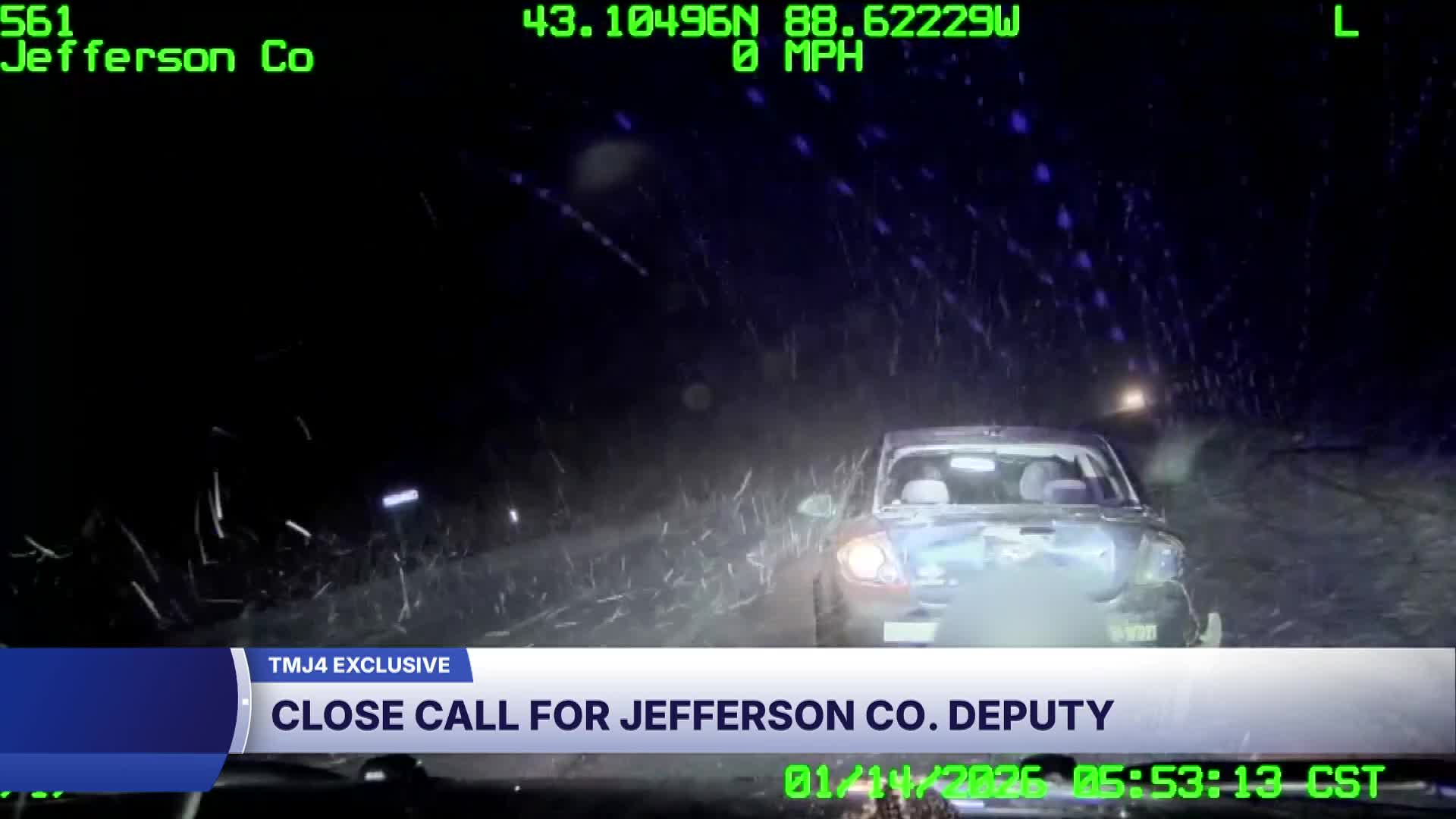 Jefferson County deputy's squad car struck while responding to crash in ...