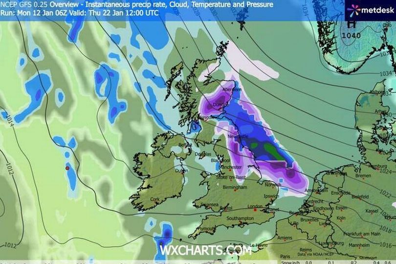Exact date huge 'Beast from the East' style storm will hit UK with 10 ...