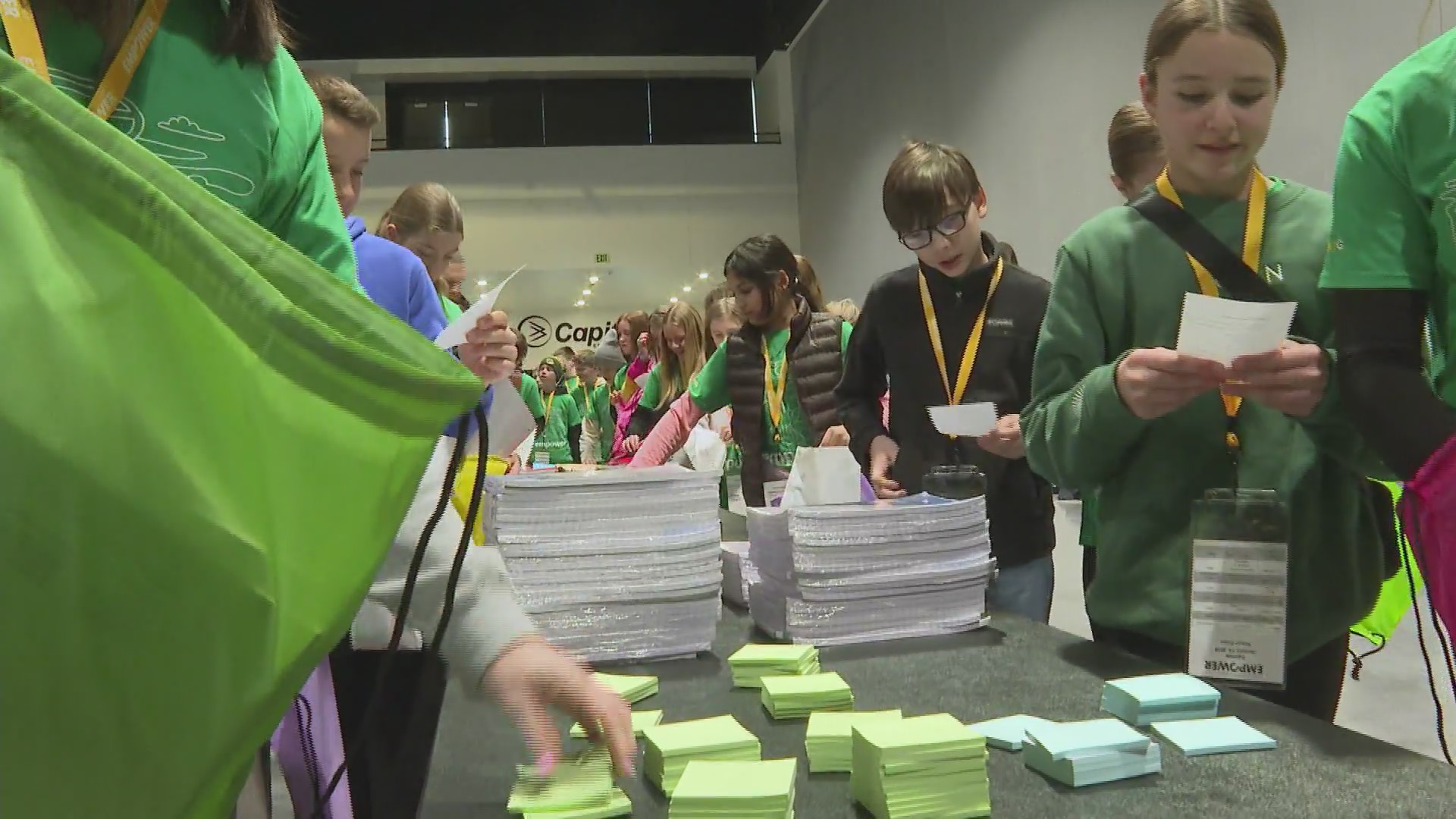 Packers hold leadership event for local middle schoolers