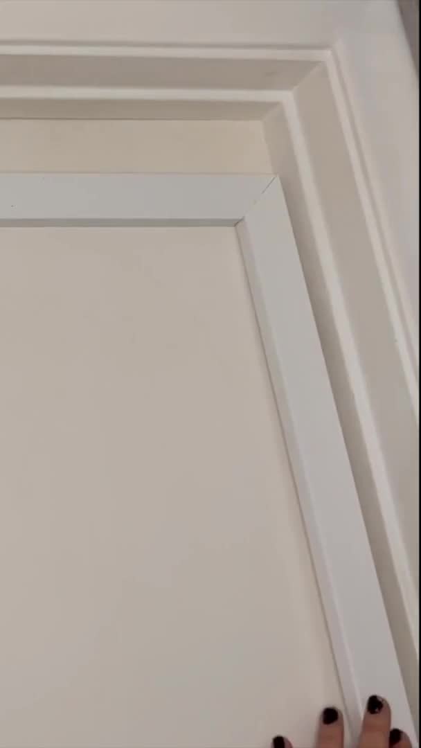 Stick wood to your door...