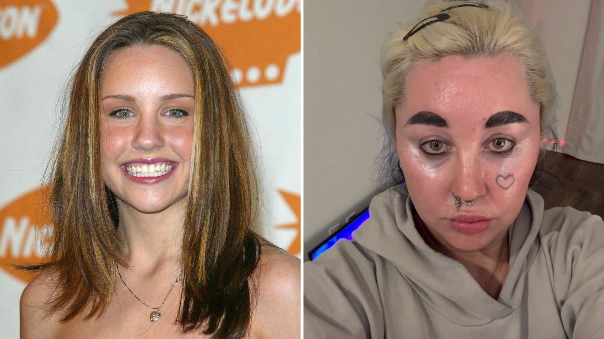 Amanda Bynes shows off septum piercing and bleached hair amid weight ...