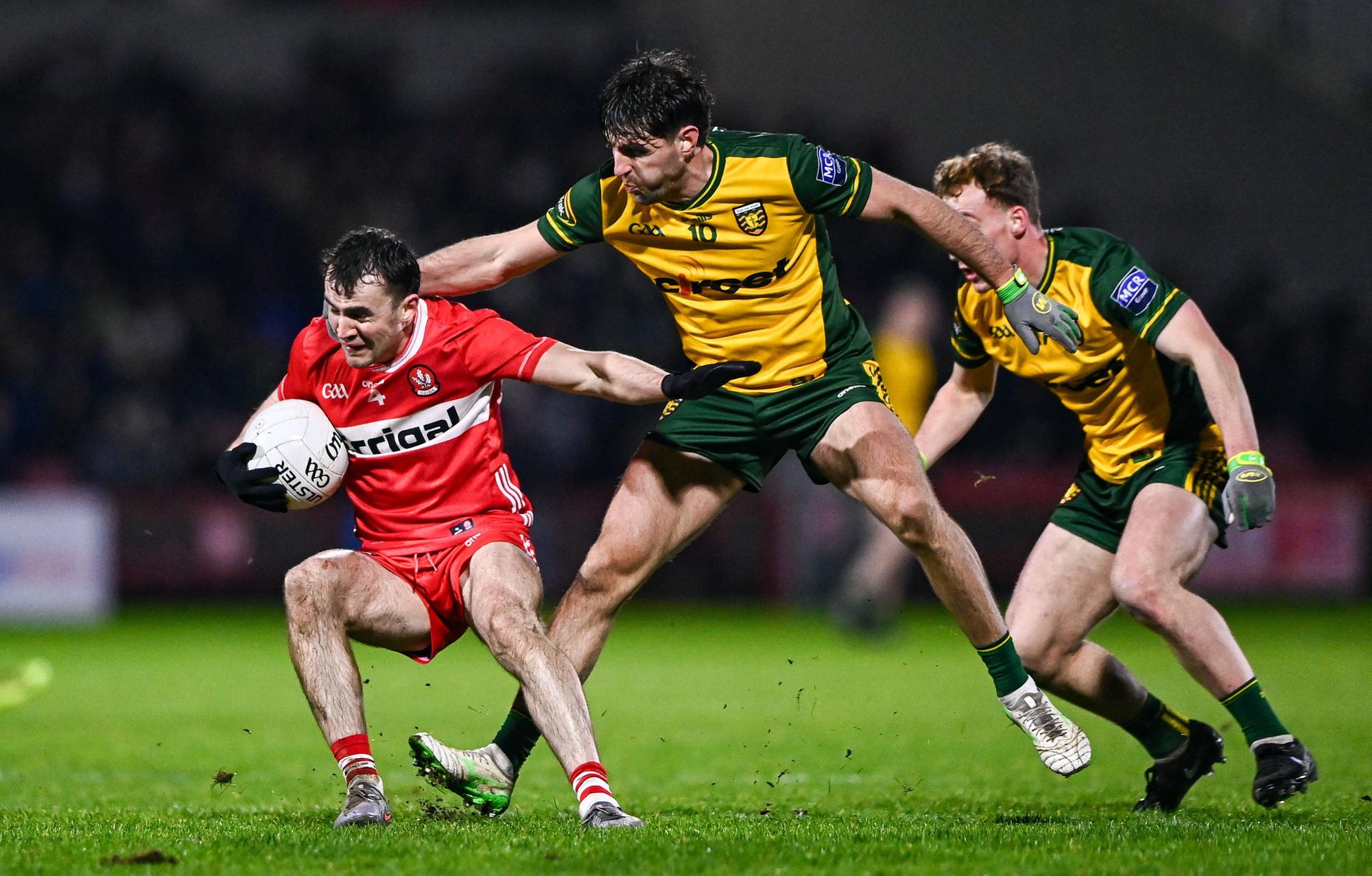 Derry exit McKenna Cup but positives in Donegal defeat at Celtic Park