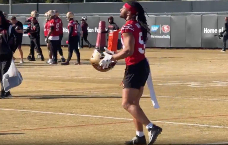 Fred Warner impresses in return to 49ers practice