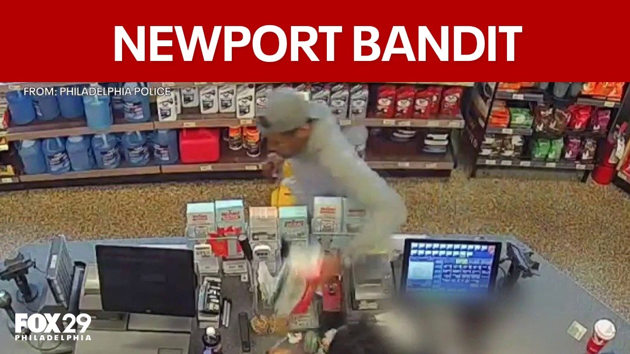 'Newport Bandit' wanted for $17K cigarette thefts at 50+ Philly-area stores