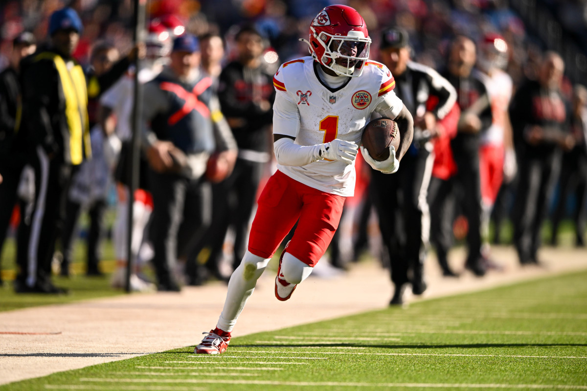Chiefs WR Xavier Worthy takes care of business everyone knew was coming ...